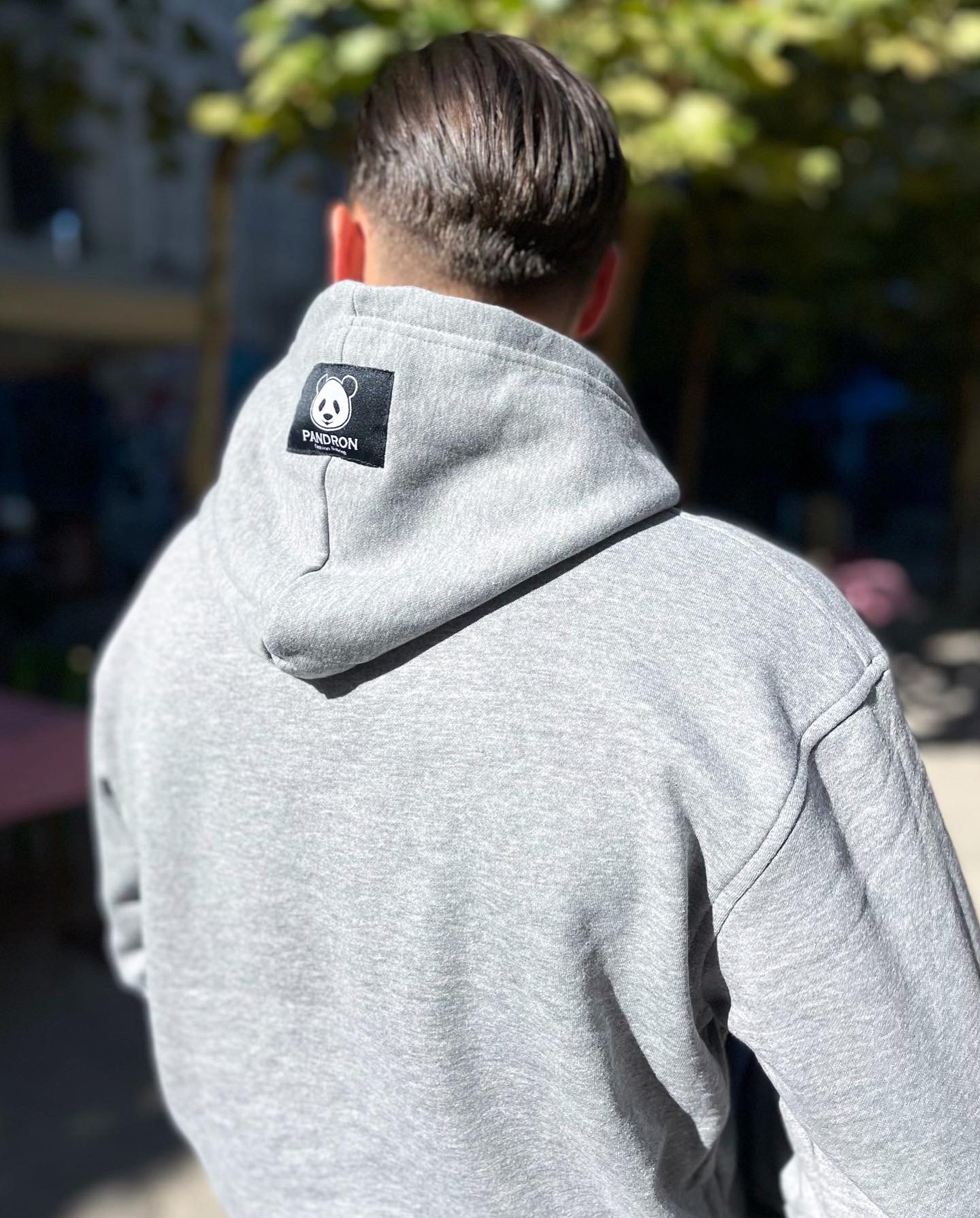 Φουτερ κουκουλα γκρι! - Pandron Fashion